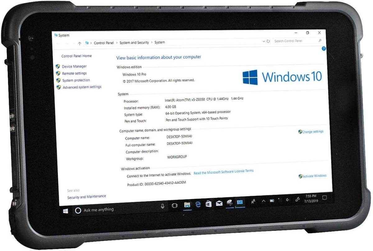 Tablet rugged para servicio • PROCOM